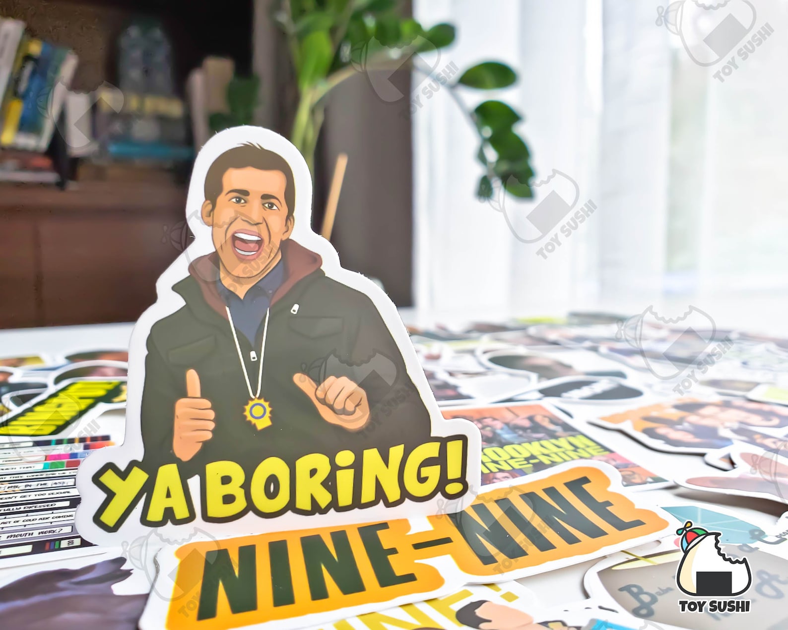 50 Pcs brooklyn 99 Sticker Pack B99 NYPD - Etsy