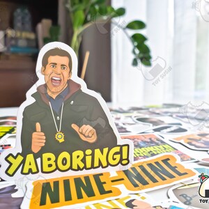 50 Pcs brooklyn 99 Sticker Pack B99 NYPD - Etsy Canada