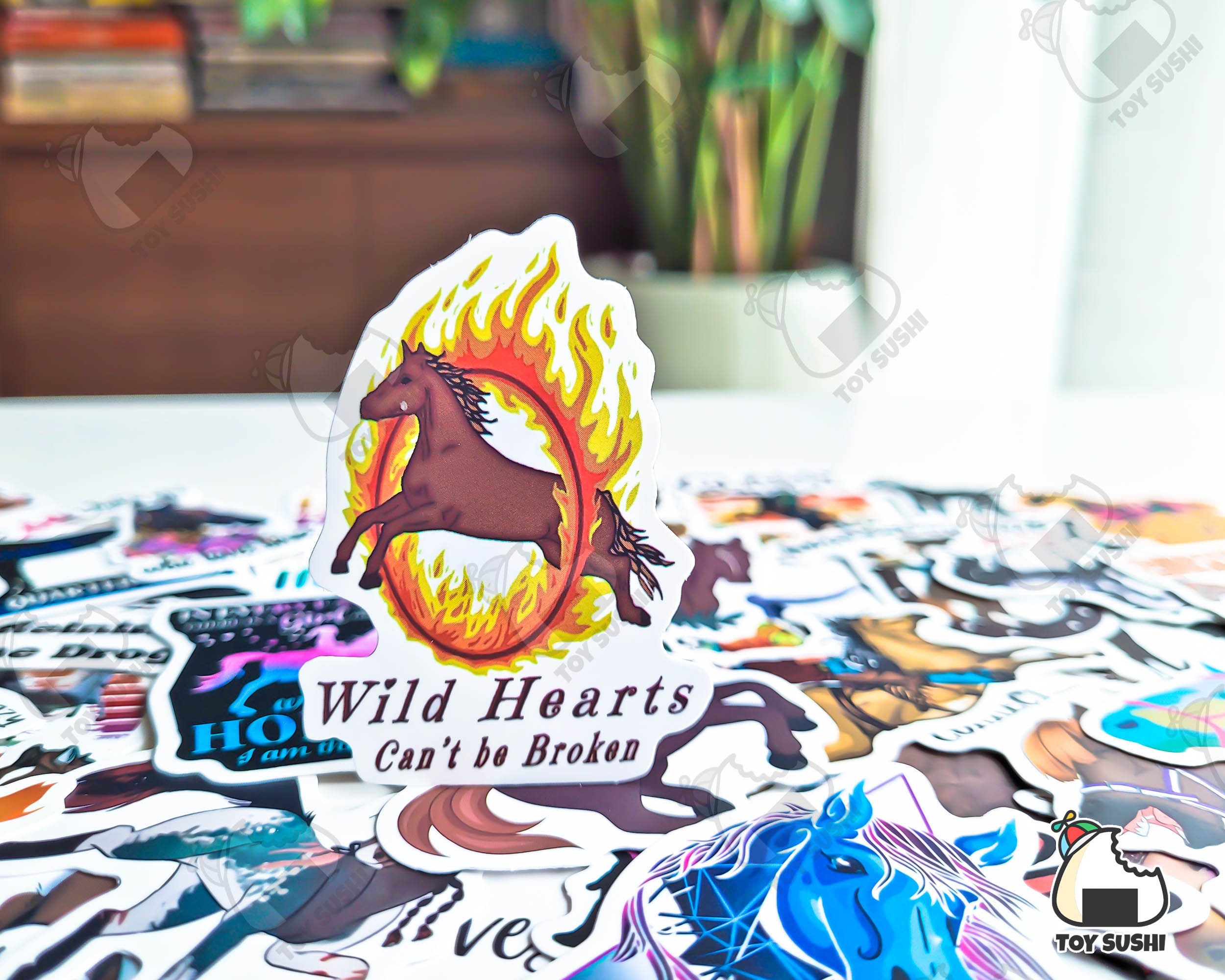 50 Pcs horse Sticker Pack Horse Racing Horse - Etsy