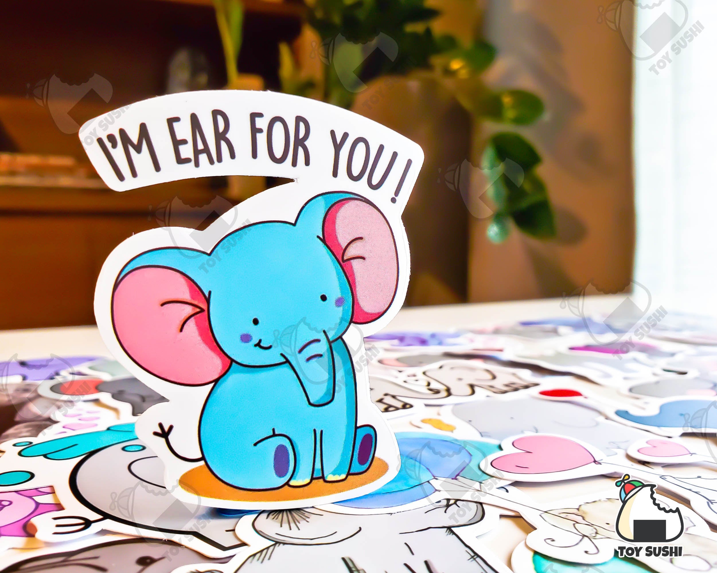 50 Pcs elephant Sticker Pack Baby Shower Gifts - Etsy
