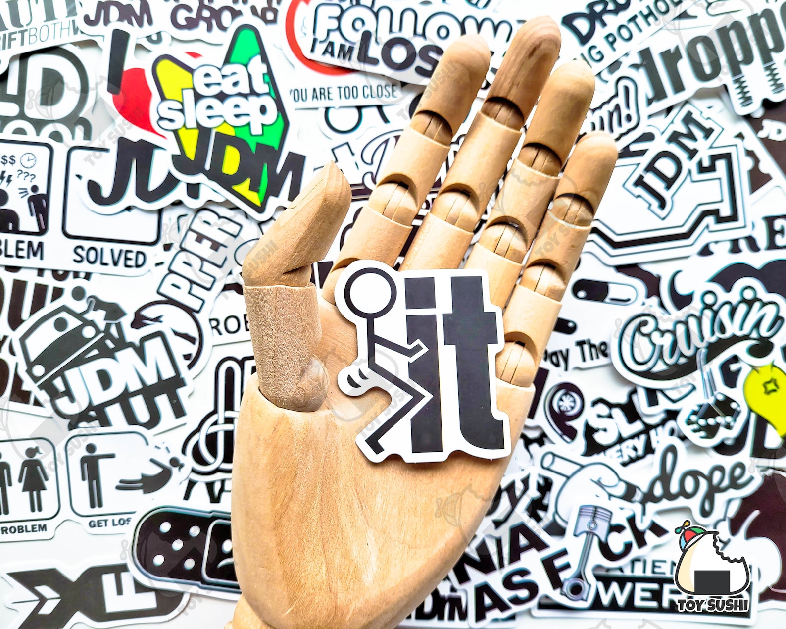 50 Pcs jdm Car Decals Sticker Pack Japanese Imports JDM Car Accessories ...