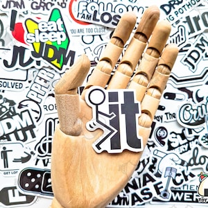 50 Pcs "jdm Car Decals" Sticker Pack | Japanese Imports | JDM Car ...