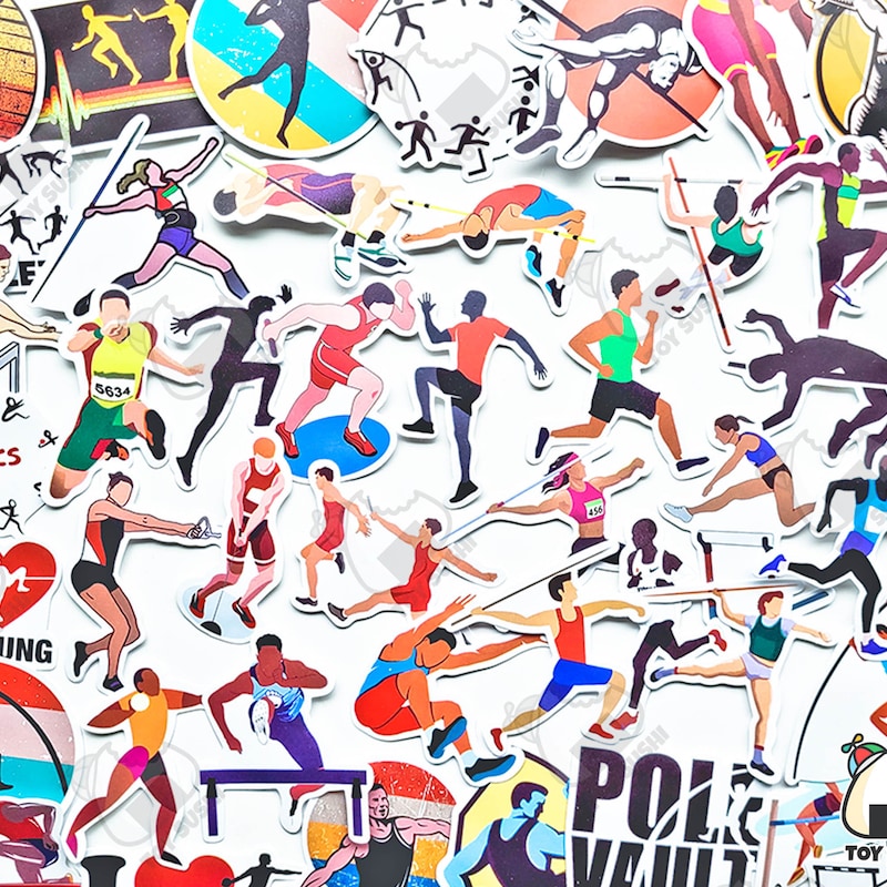 Athlete Sticker Pack - Etsy