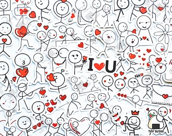 Stick Figure Pack - Etsy