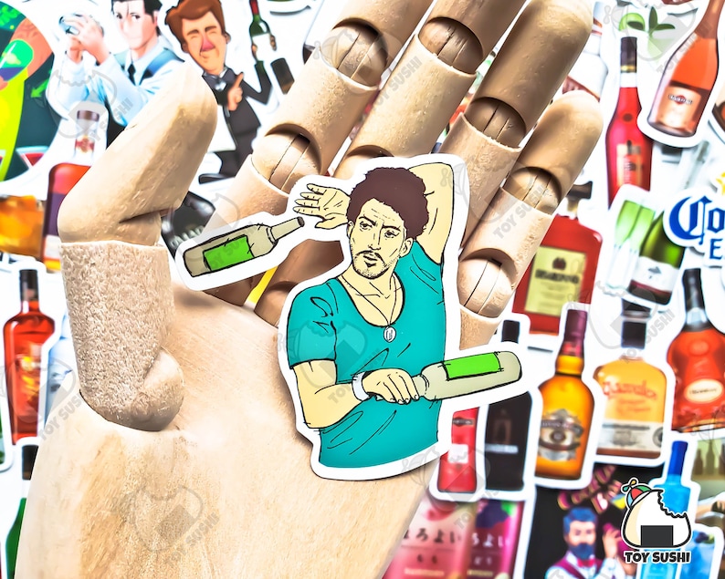 65 Pcs alcohol Bottles Sticker Pack Whiskey - Etsy