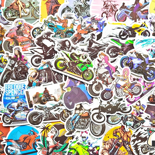Sticker para moto - Etsy México