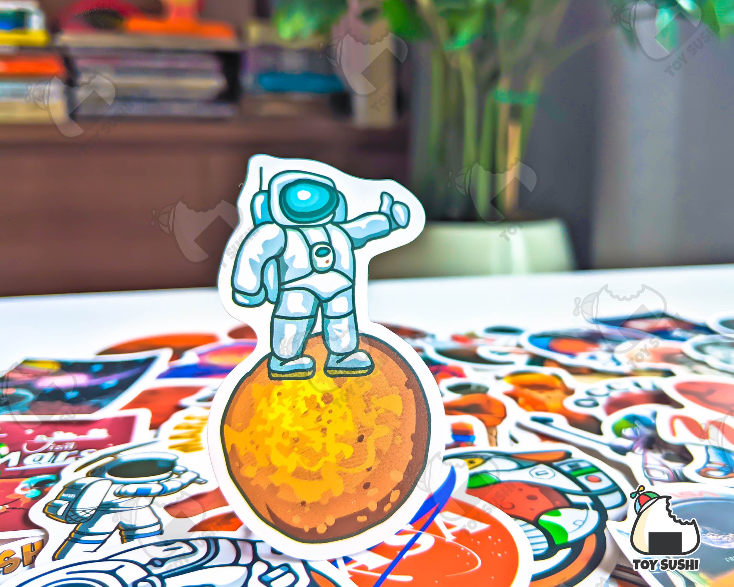 50 Pcs "mars Planet" Sticker Pack | Solar System | Spacex | Mars Rover ...
