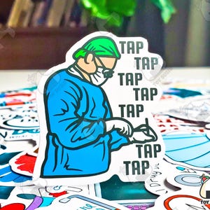 50 Pcs "doctor" Sticker Pack | Stethoscope | Doctor's Note | Healthcare ...