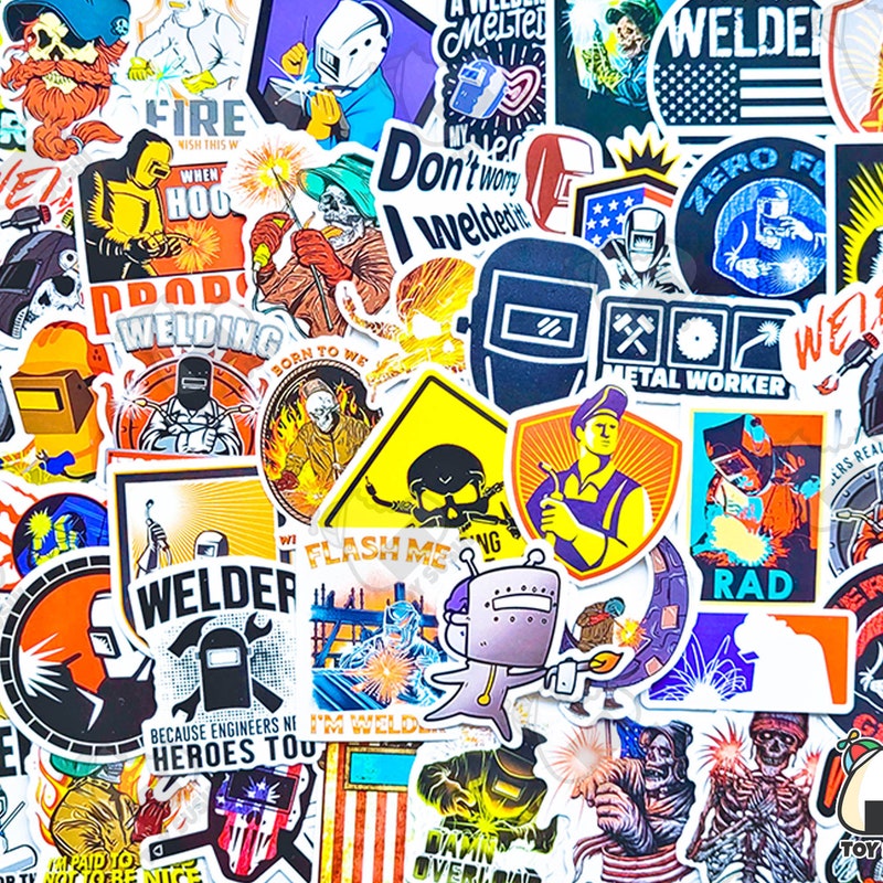 Welding Helmet Stickers - Etsy