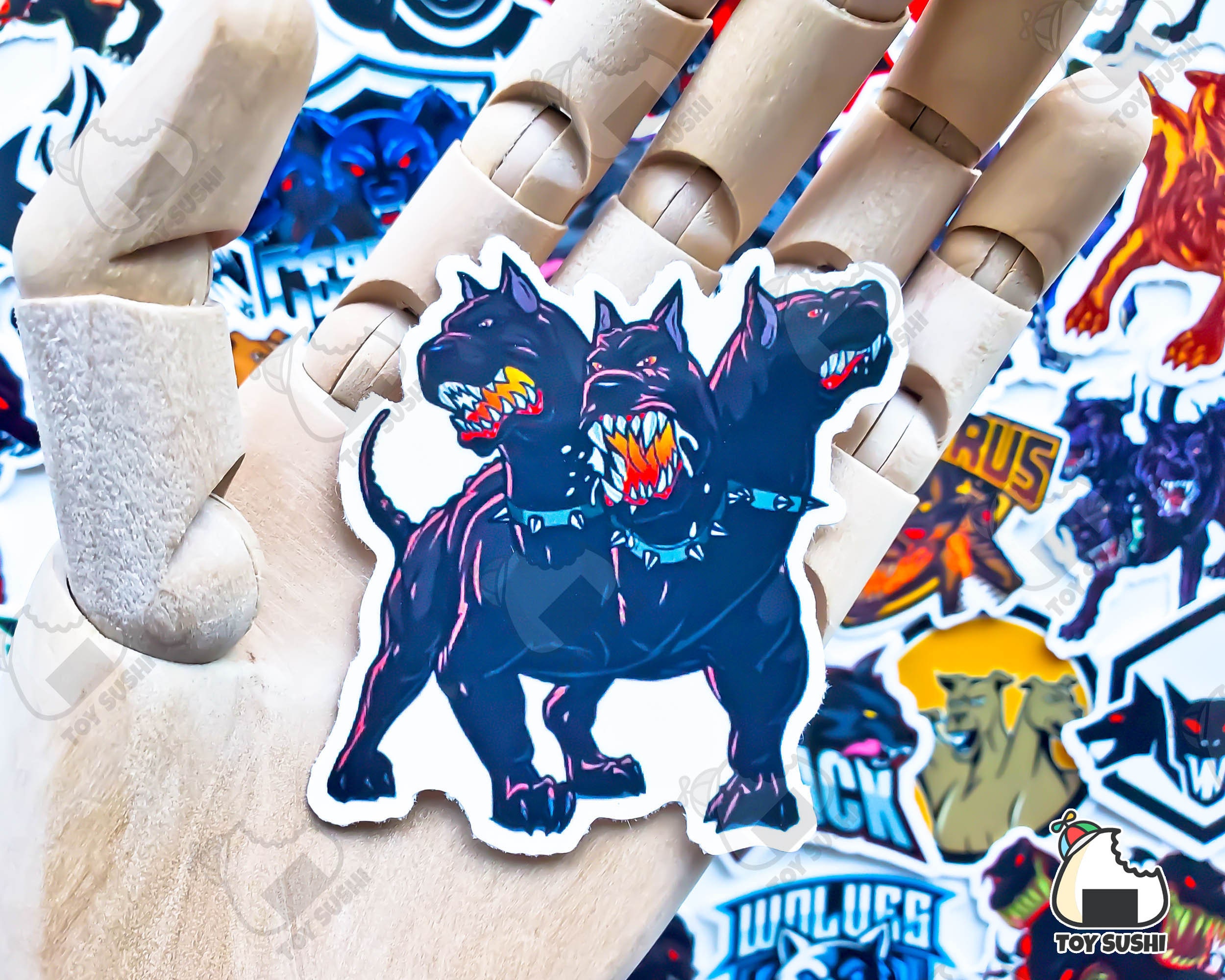 30 Pcs cerberus Sticker Pack Dnd Greek - Etsy