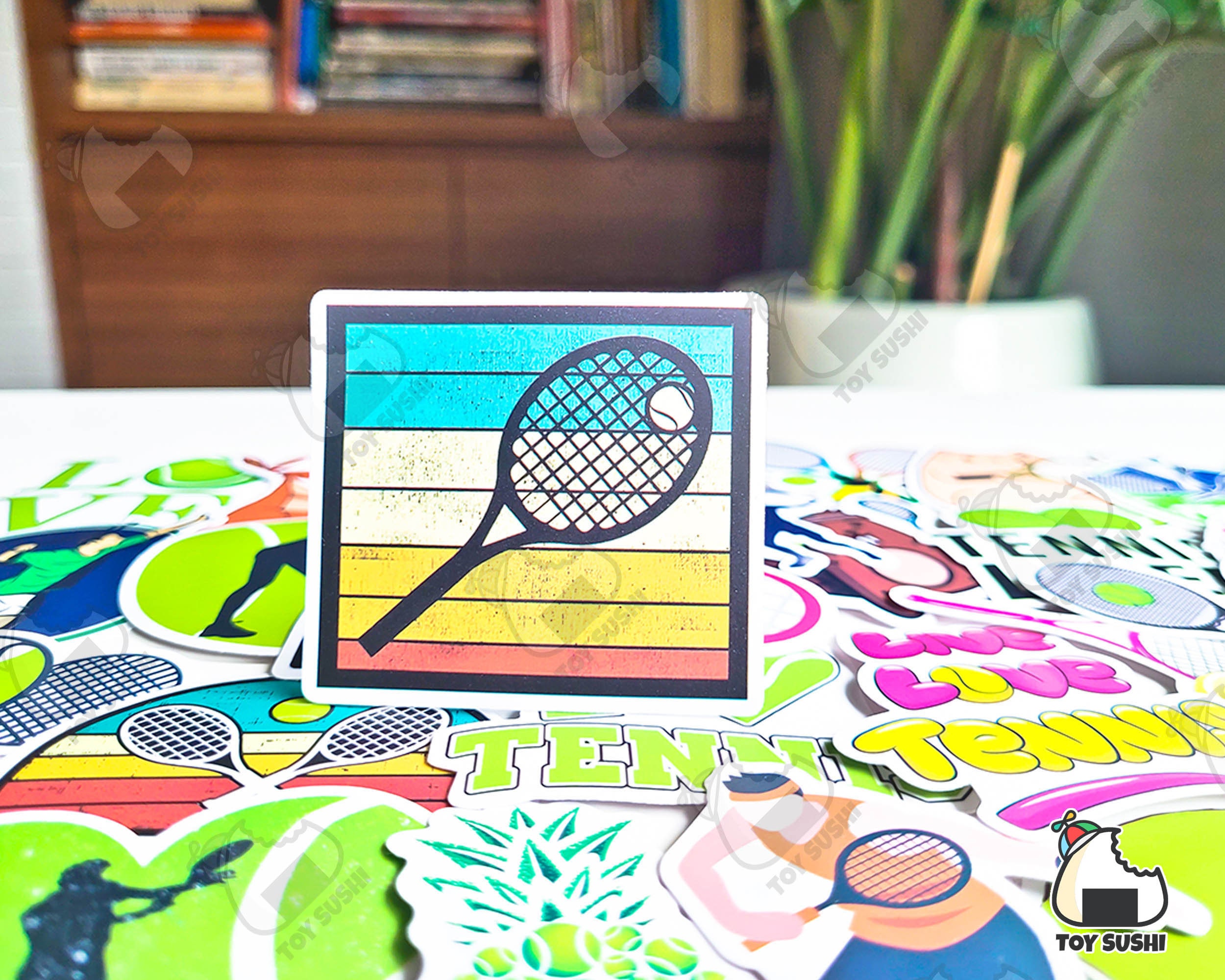 50 Pcs tennis Sticker Pack Man Cave Decor - Etsy