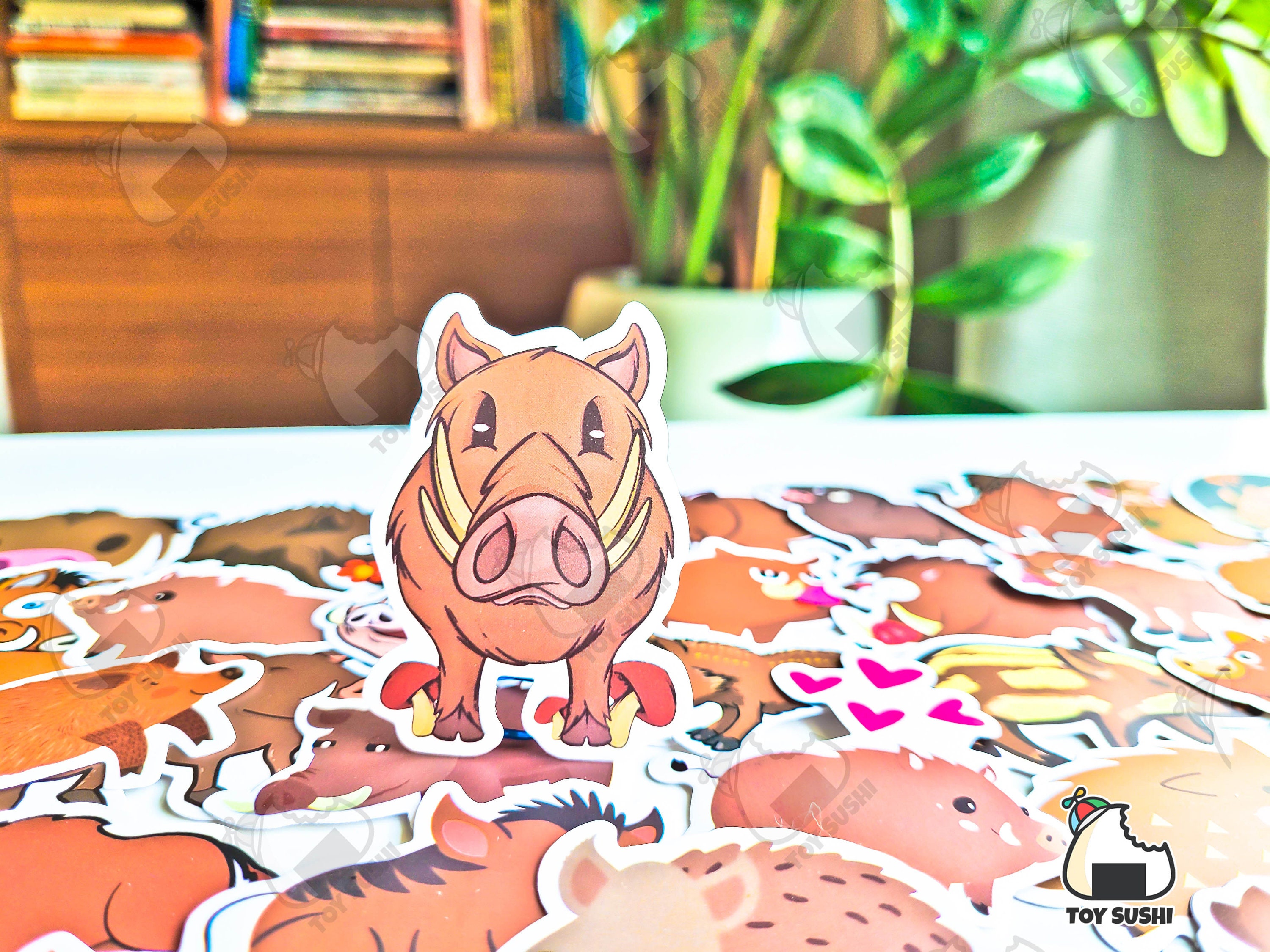 50 Pcs wild Boar Sticker Pack Wildlife Hunting - Etsy
