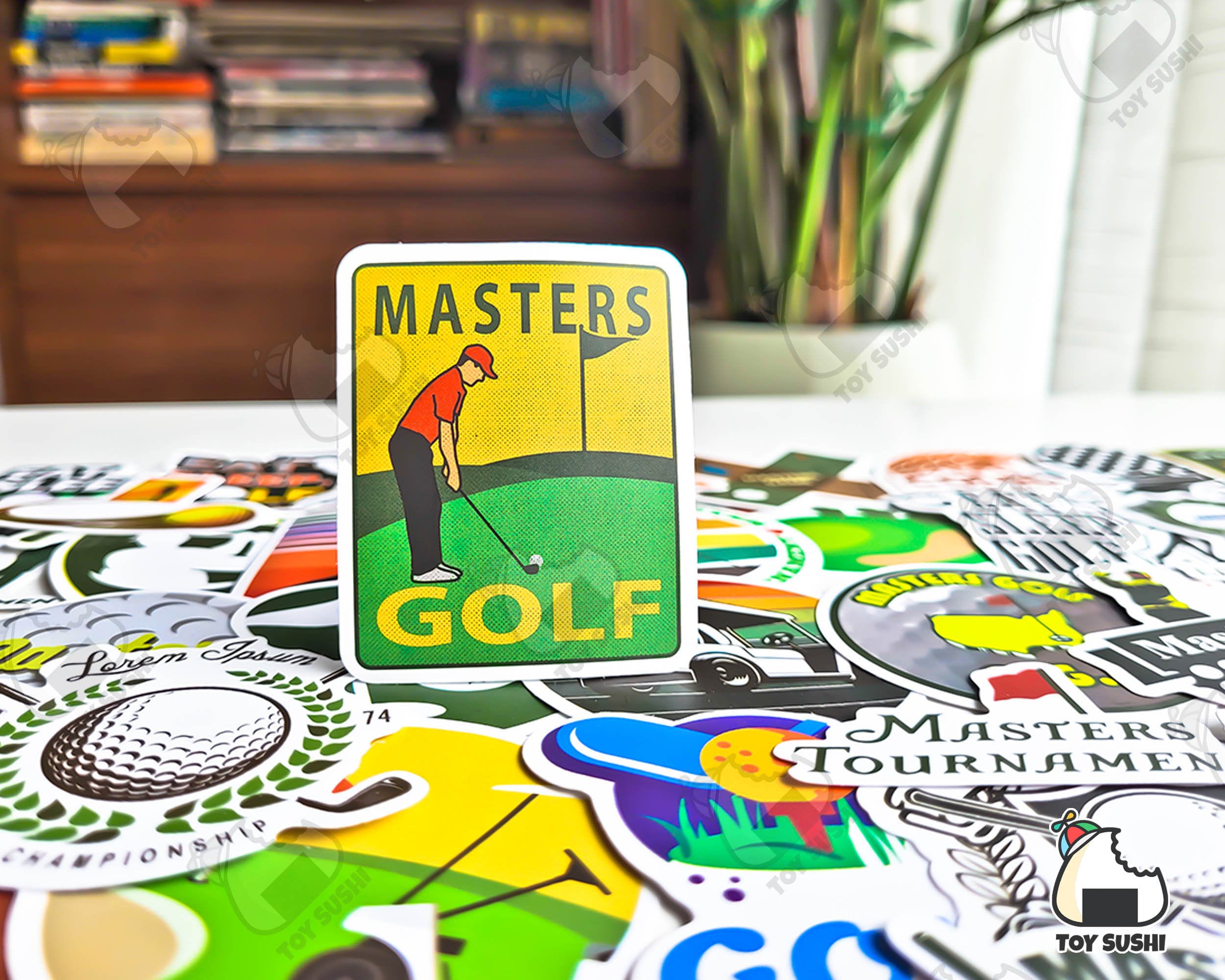 50 Pcs golf Sticker Pack Fathers Day Golf Ball - Etsy