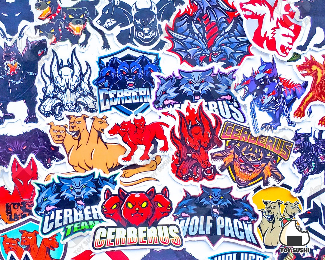 30 Pcs "cerberus" Sticker Pack | Dnd | Greek Mythology | Hades | Three ...
