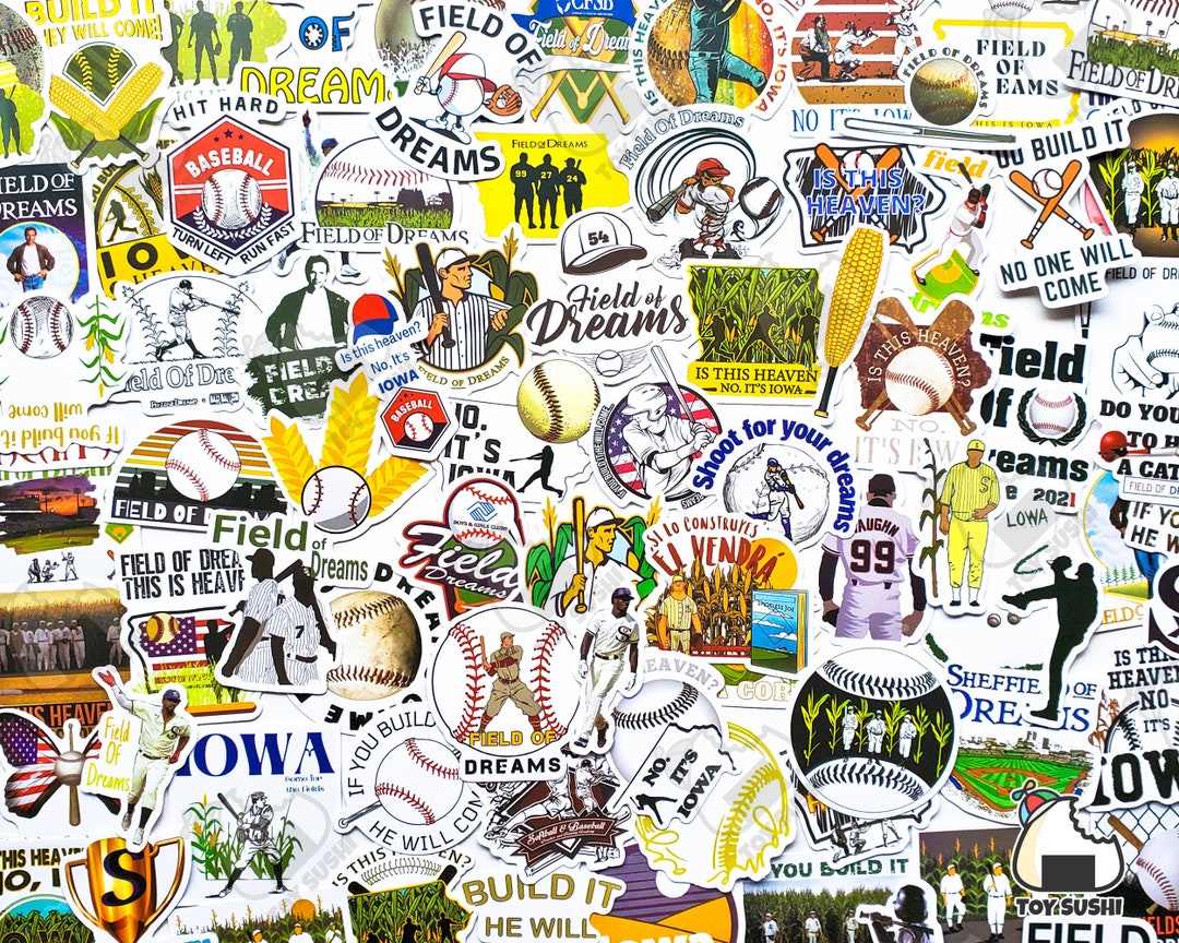 100 Pcs "field of Dreams" Sticker Pack | is This Heaven Farmer | Iowa ...