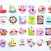 50 Pcs "flamingo" Sticker Pack | Tropical | Pink Flamingo Decor Gifts ...