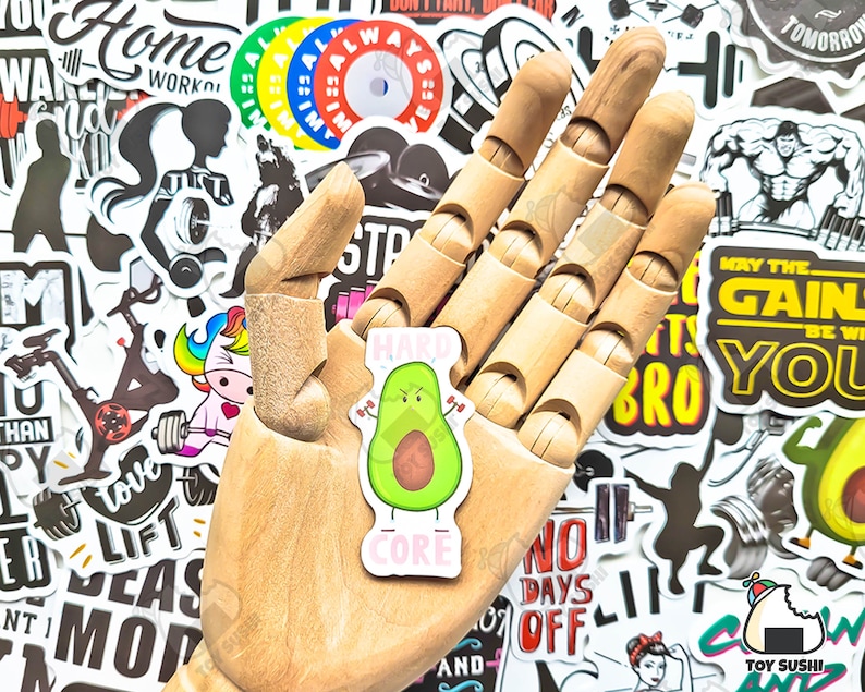 50 Pcs gym Workout Sticker Pack Workout Tracker - Etsy