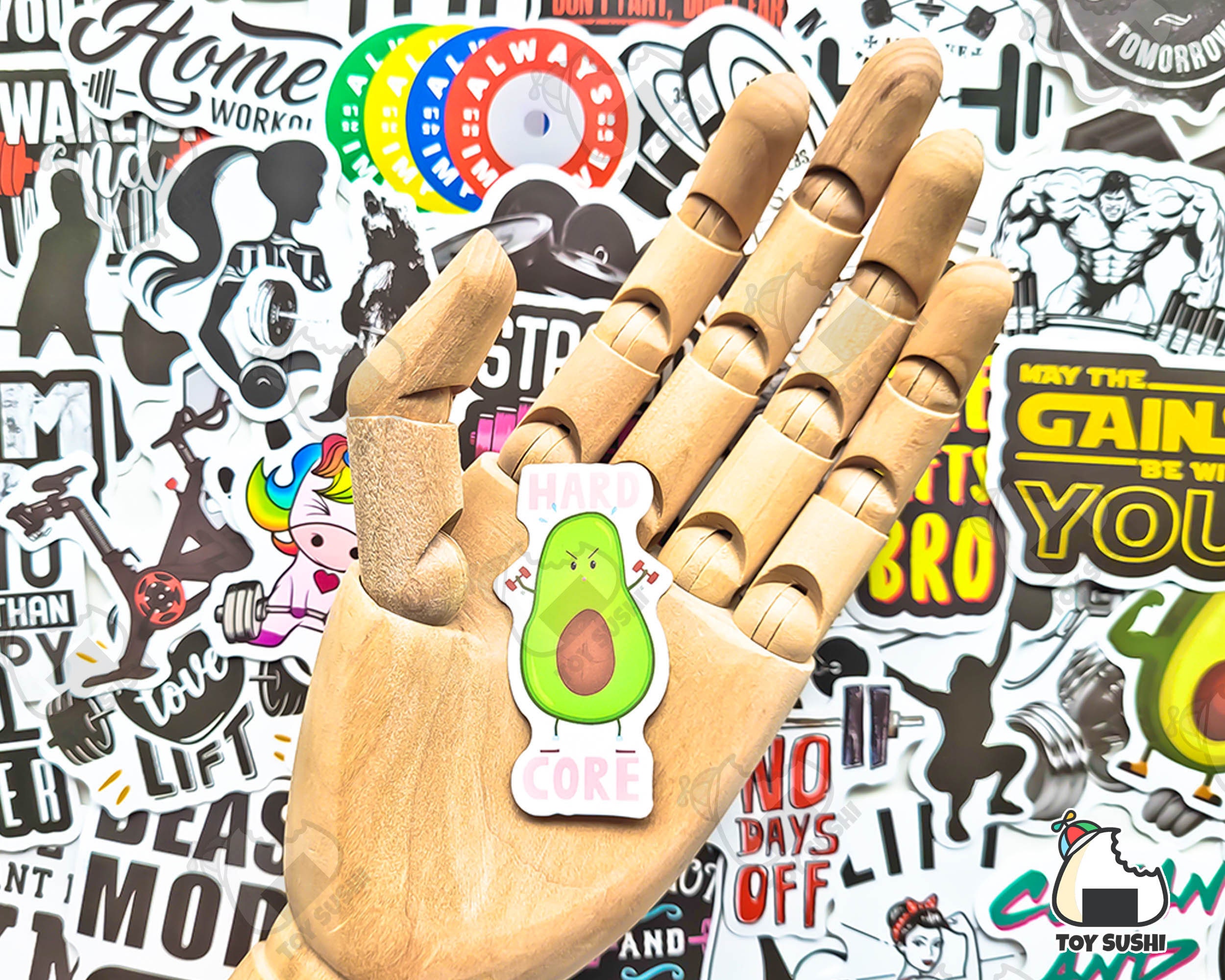 50 Pcs gym Workout Sticker Pack Workout Tracker - Etsy