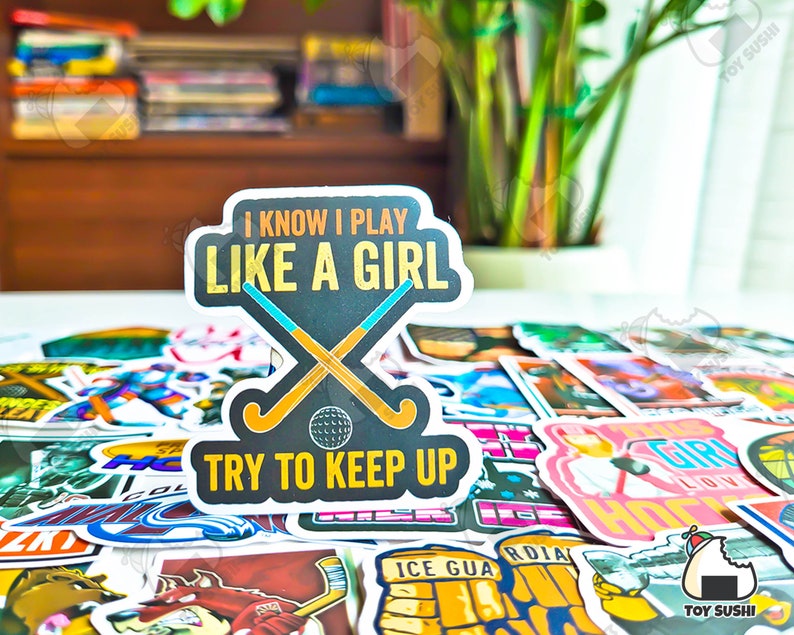 50 Pcs hockey Sticker Pack Ice Hockey Hockey - Etsy