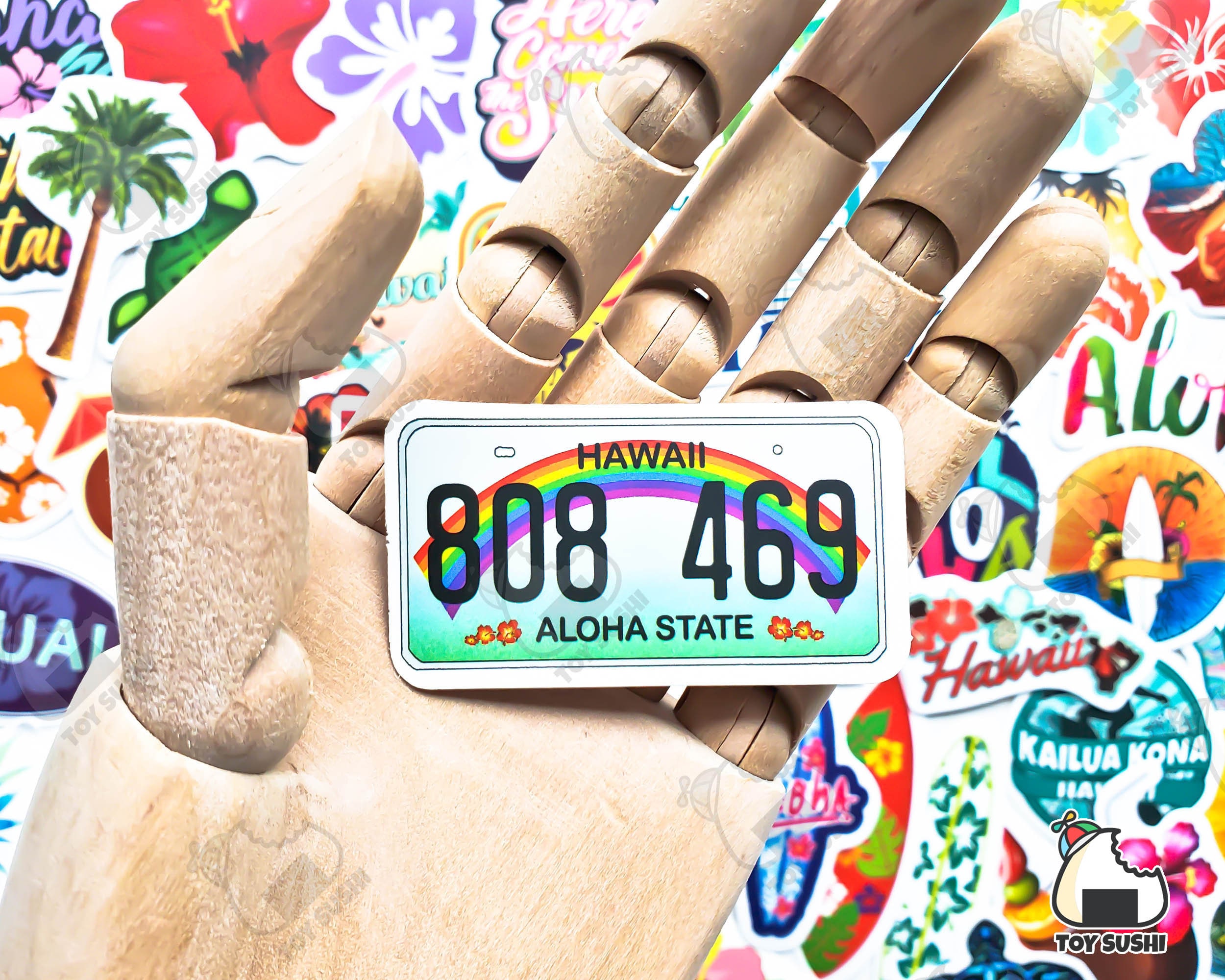 50 Pcs hawaii Sticker Pack Hawaiian Tropical - Etsy