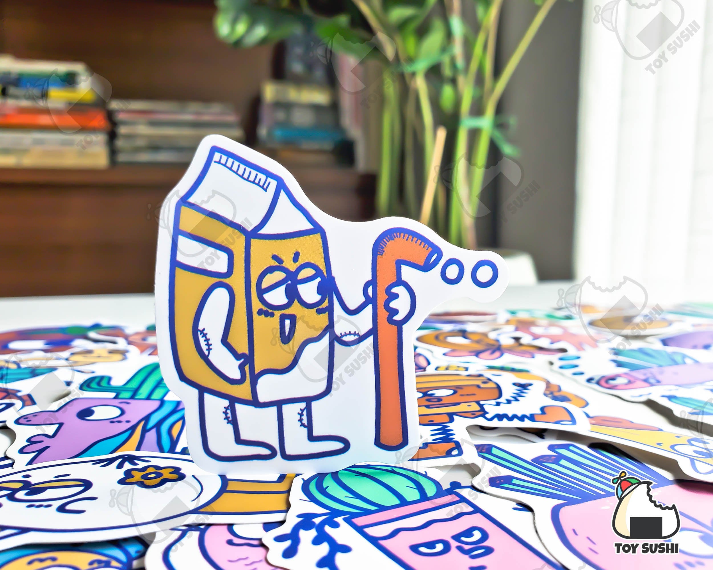 50 Pcs street Art Food Creatures Sticker Pack - Etsy