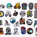 50 Pcs "bicycle" Sticker Pack | Bike | Gift for Him | Gift for Her ...