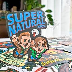 45 Pcs supernatural Sticker Pack Castiel Supernatural Gift Fandom Sam ...