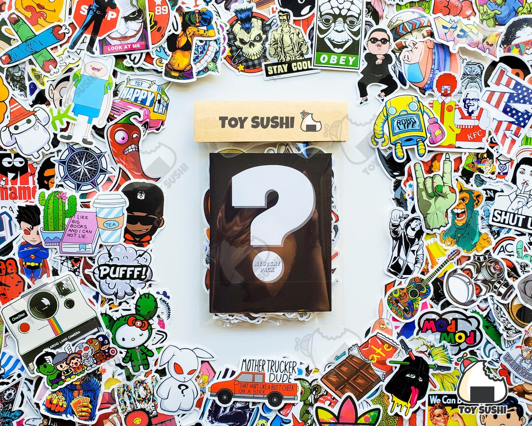 25-200 Pcs Random Stickers Mystery Pack | College Planner Sticker ...