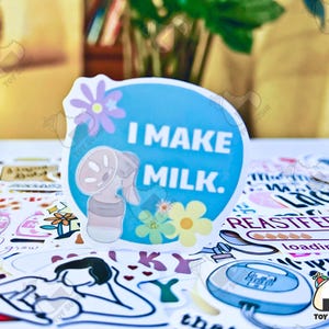 50 Pcs "breastfeeding Matters" Sticker Pack | Lactation Consultant ...