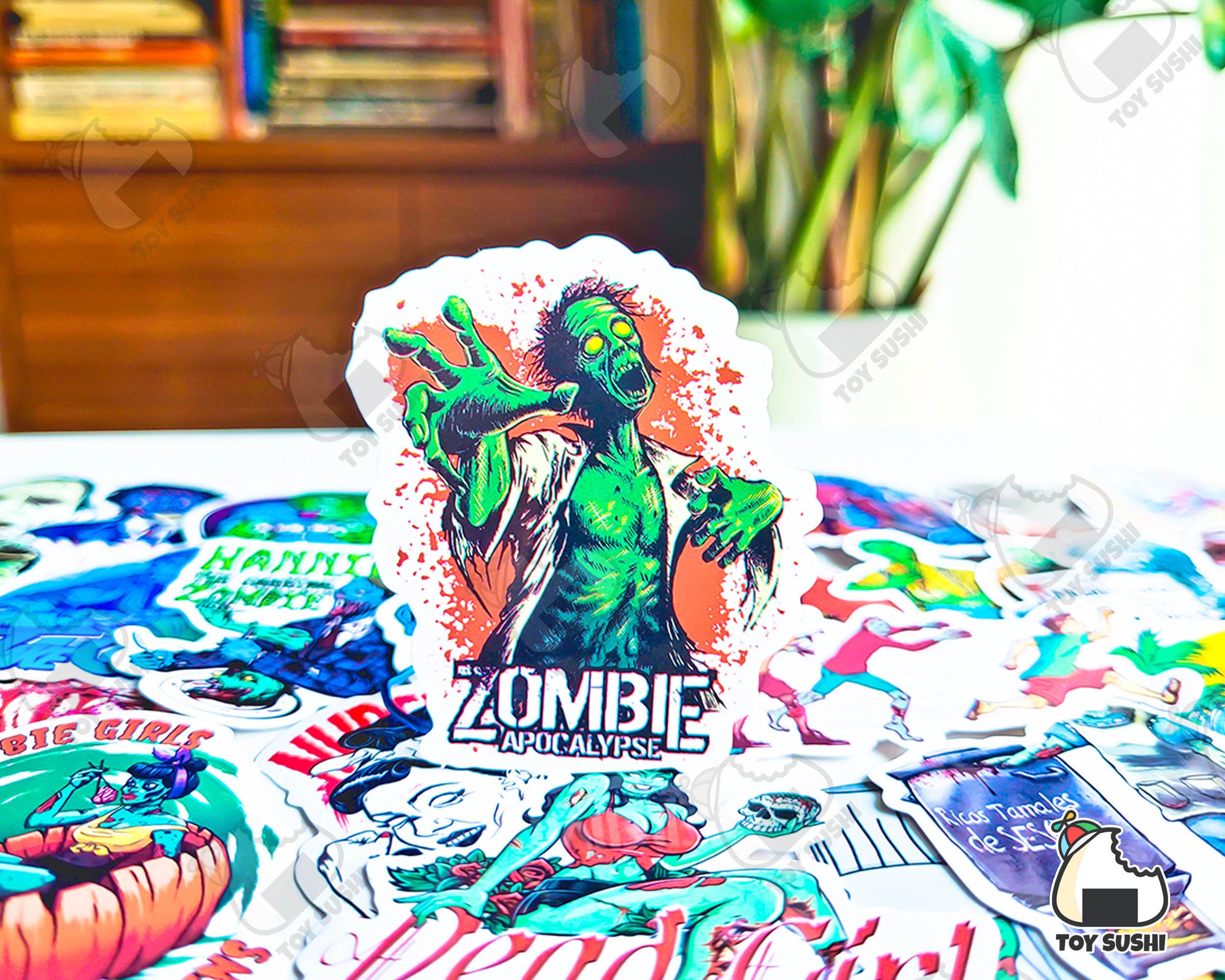 50 Pcs zombies Sticker Pack Apocalypse Gore - Etsy