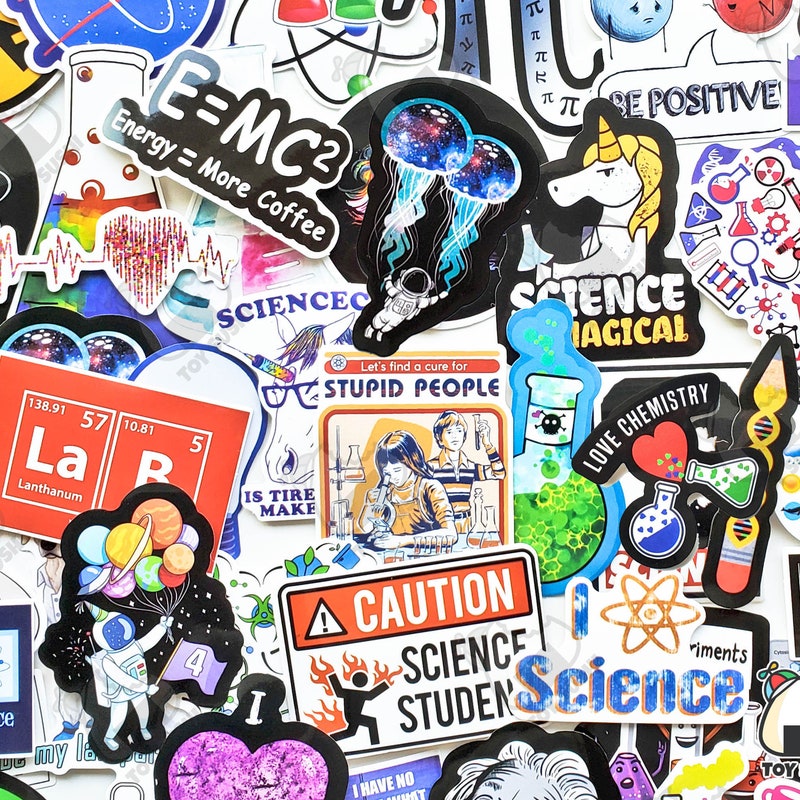 Science Wall Decals - Etsy