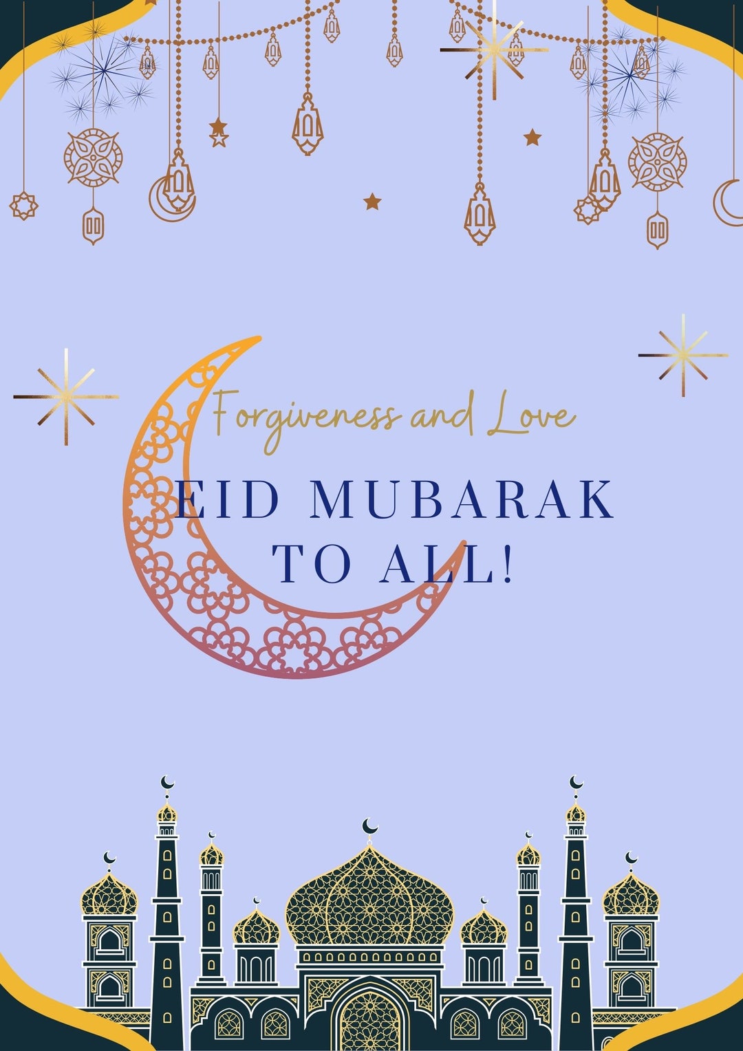 Eid Poster - Etsy