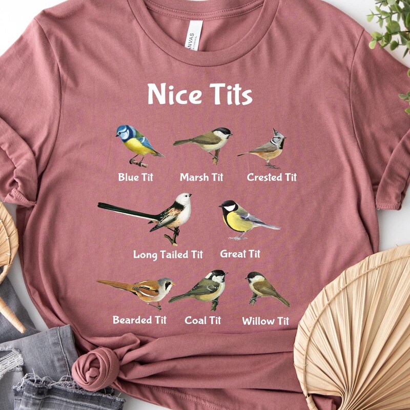 Nice Tit Bird Shirt - Etsy
