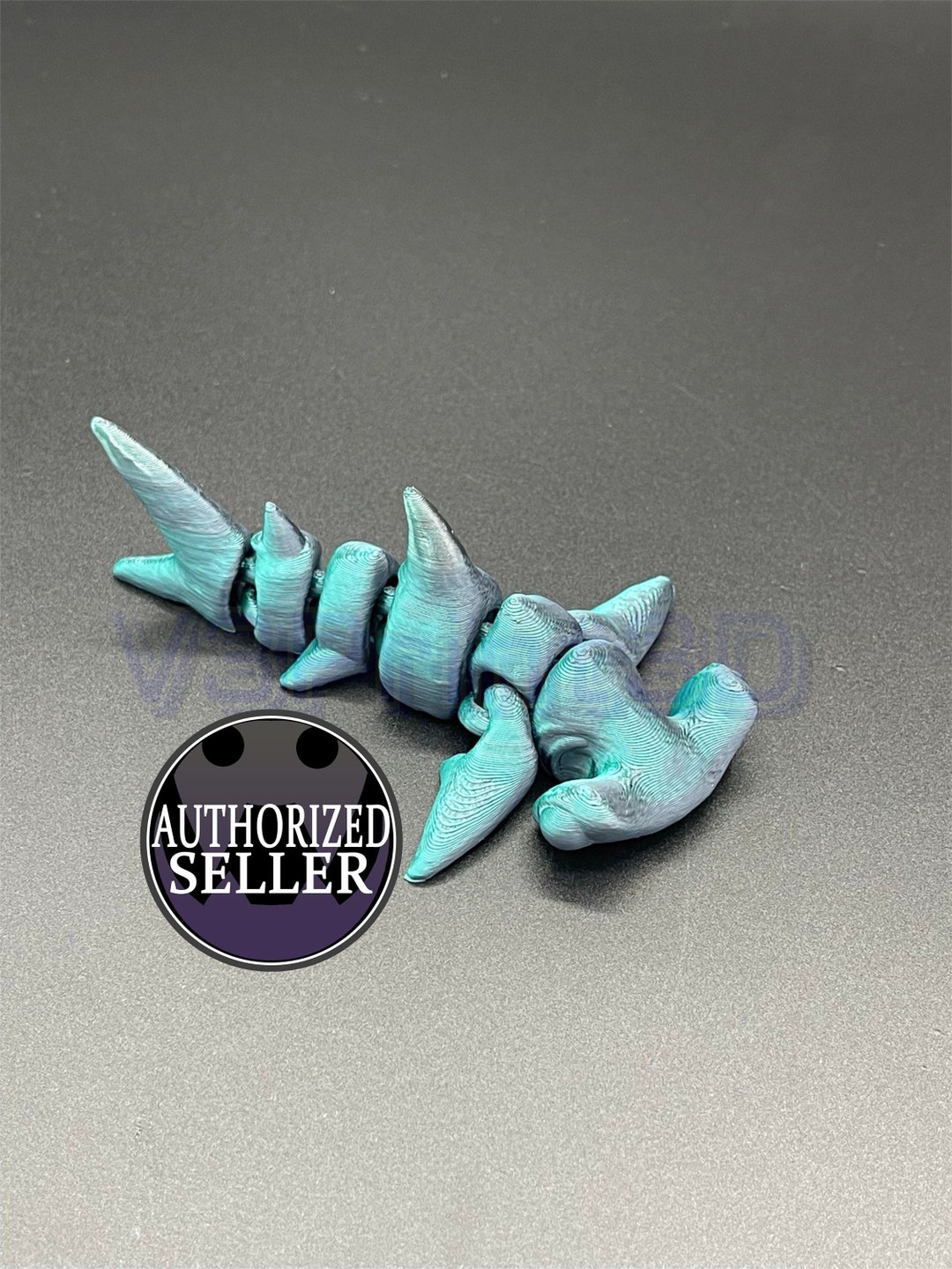 Flexible Articulated Shark | 3D Printed | 30+ Colors - Etsy