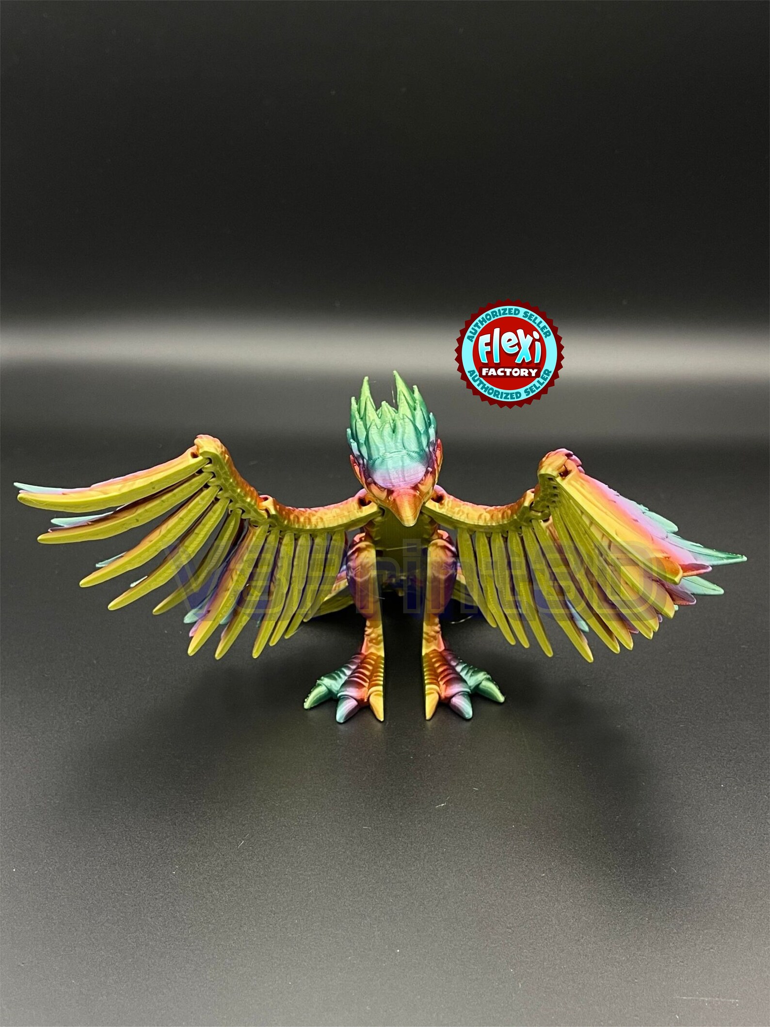 Articulated Phoenix, Flexible Phoenix Toy, Flexi Factory Authorized ...