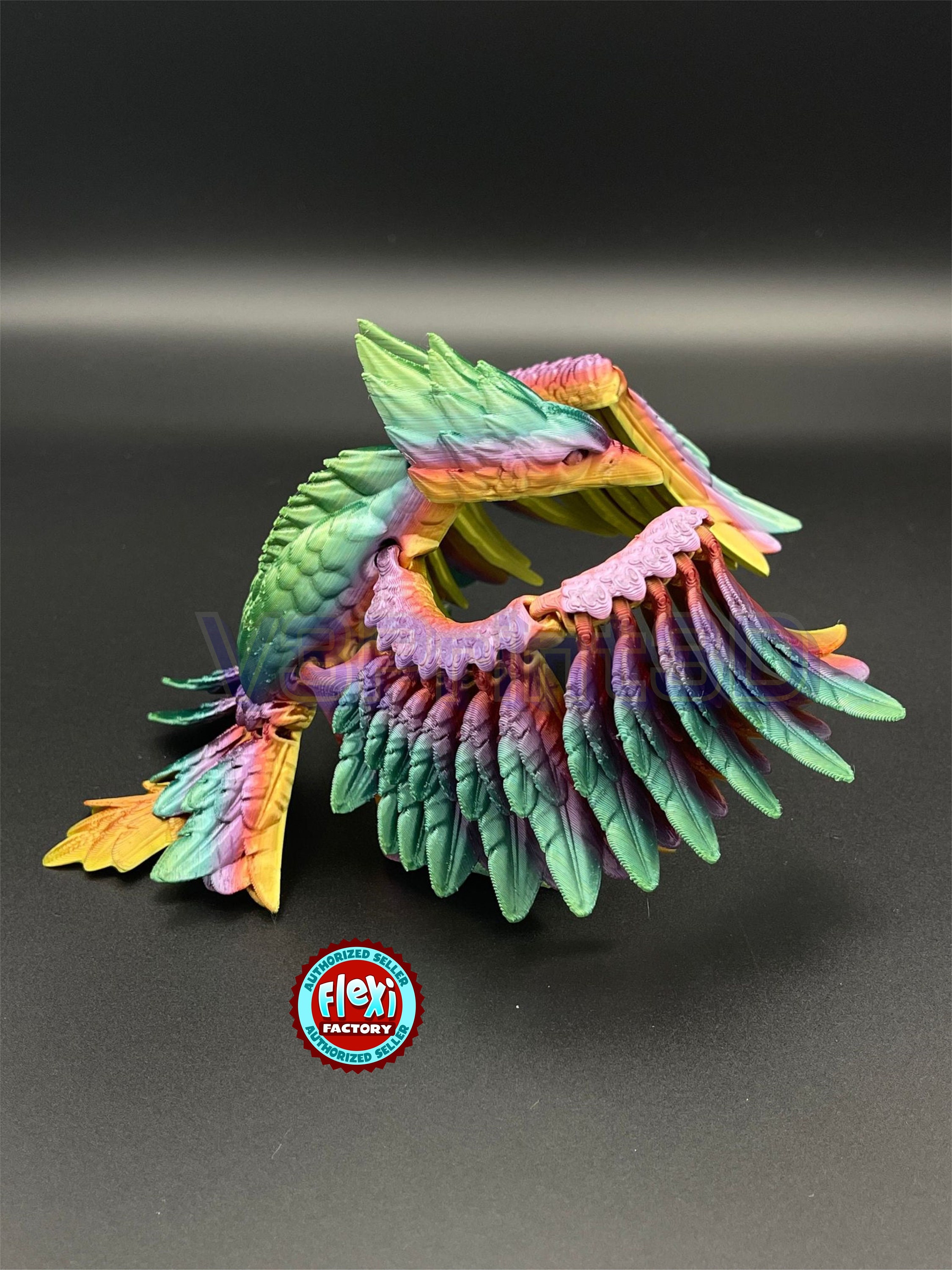 Articulated Phoenix, Flexible Phoenix Toy, Flexi Factory Authorized ...