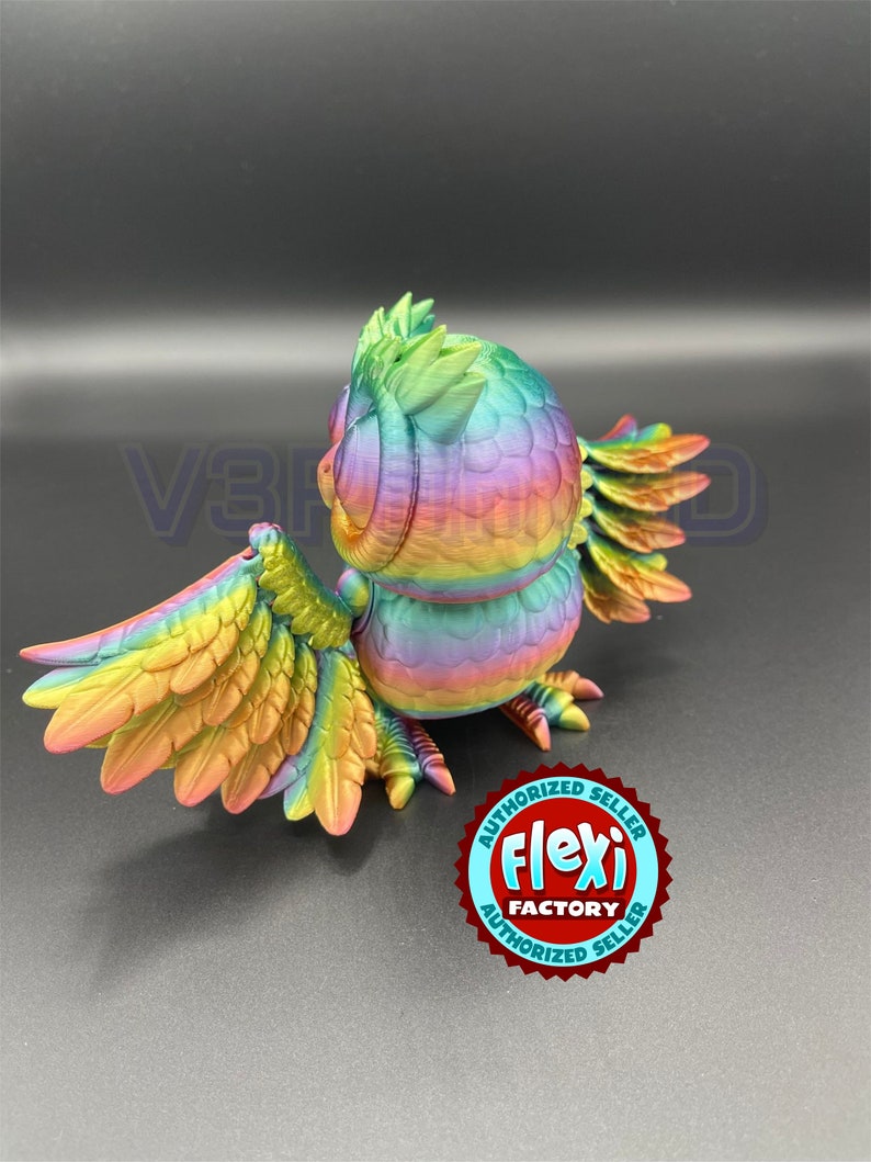 Articulated/flexible Owl, Flexi Factory Authorized Reseller, Fun Toy ...