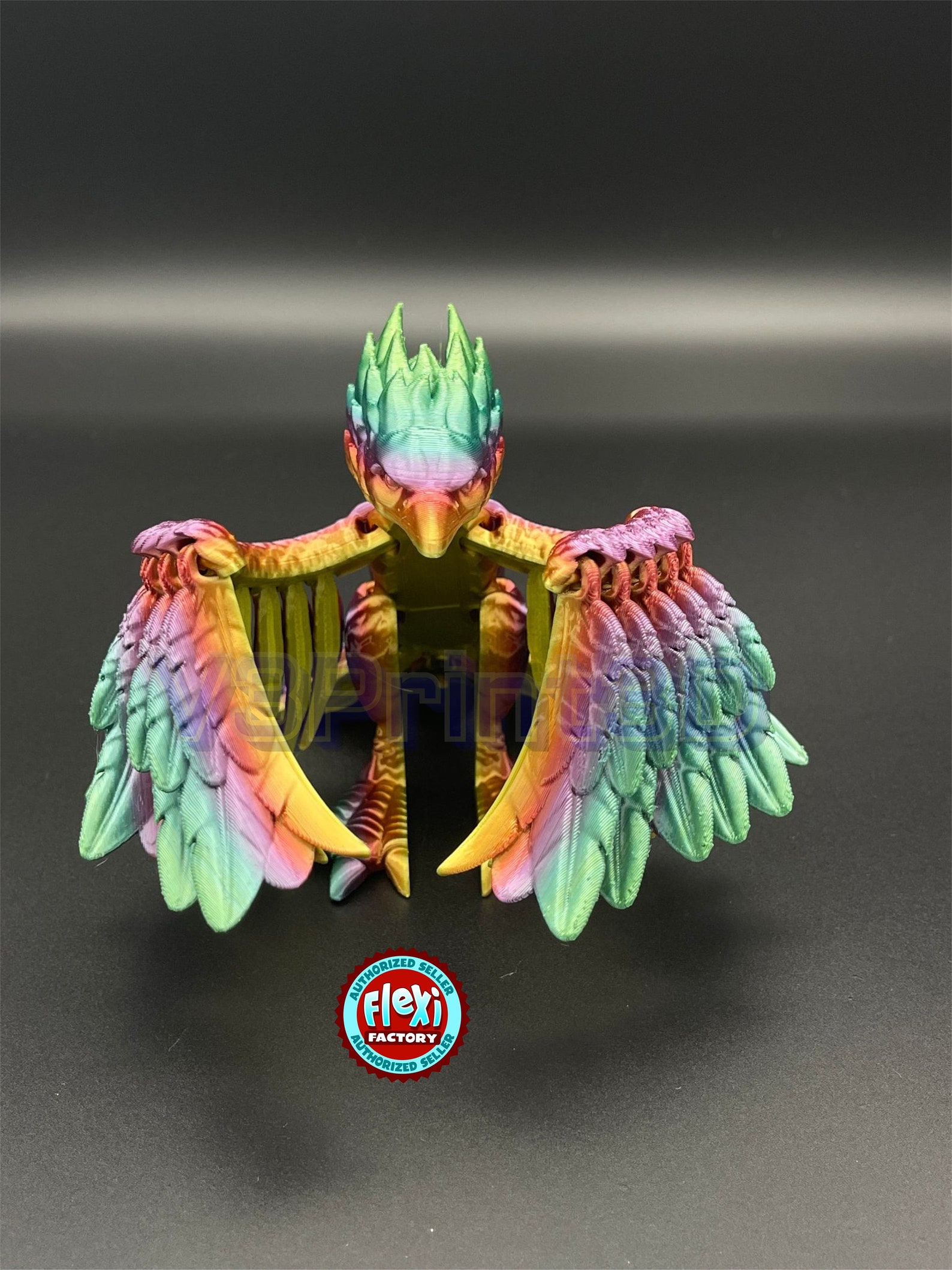 Articulated Phoenix, Flexible Phoenix Toy, Flexi Factory Authorized ...
