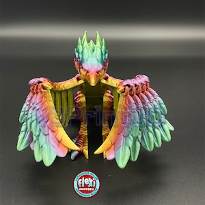 Articulated Phoenix, Flexible Phoenix Toy, Flexi Factory Authorized ...