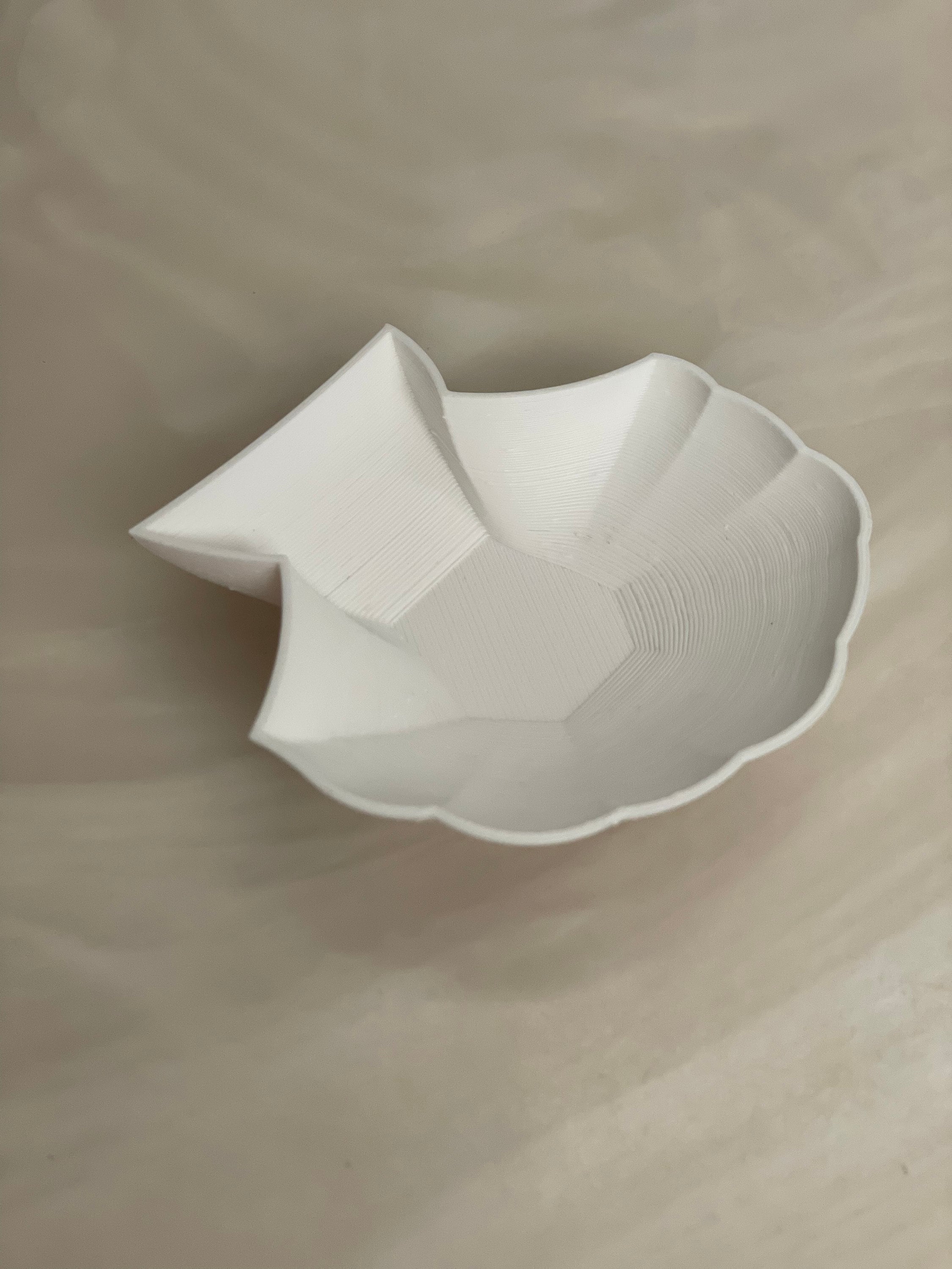 3D Printed Jewelry Holder, 3D Printed Clam Shell, Shell for Jewelry - Etsy