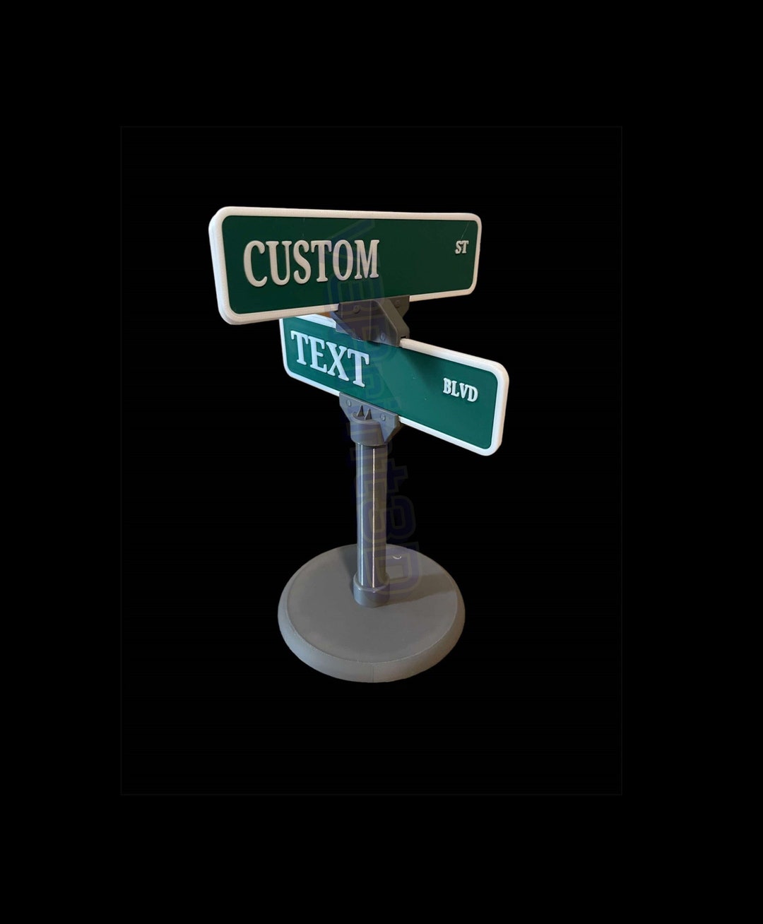 Custom Street Signs Decoration for Bars, Table Tops, Desk | 3D Printed ...