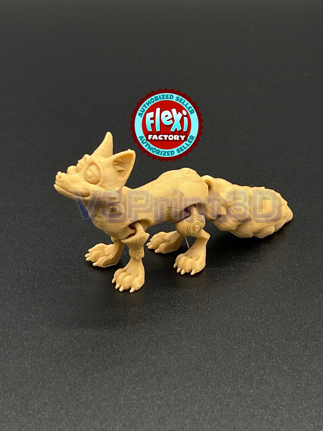 Articulated Flexible Fox Toy, Flexi Factory Authorized Seller, Fun Toy ...