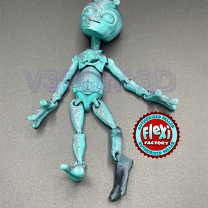 Articulated/flexible Alien Toy, Flexi Factory Authorized Reseller, Fun ...