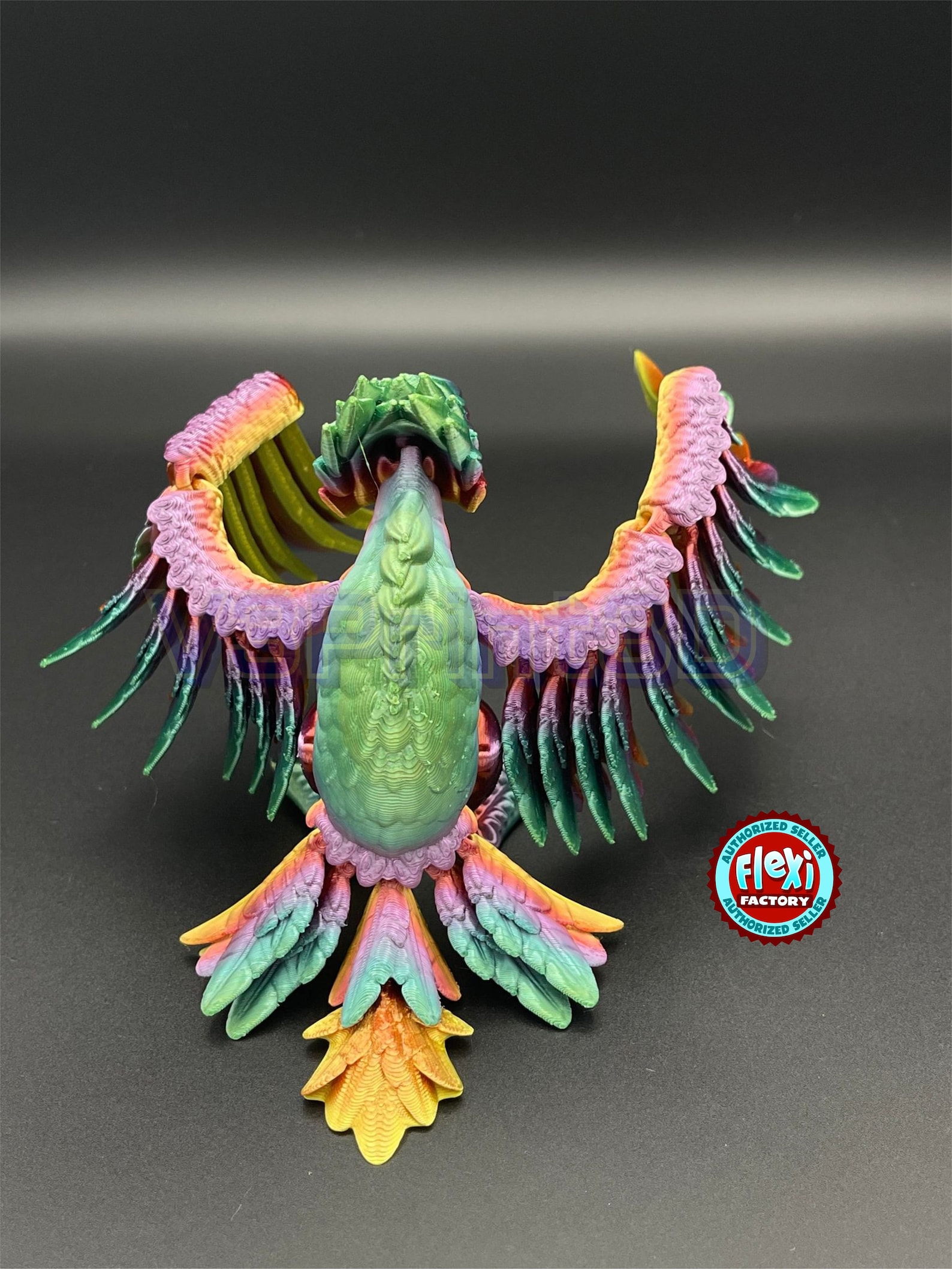 Articulated Phoenix, Flexible Phoenix Toy, Flexi Factory Authorized ...