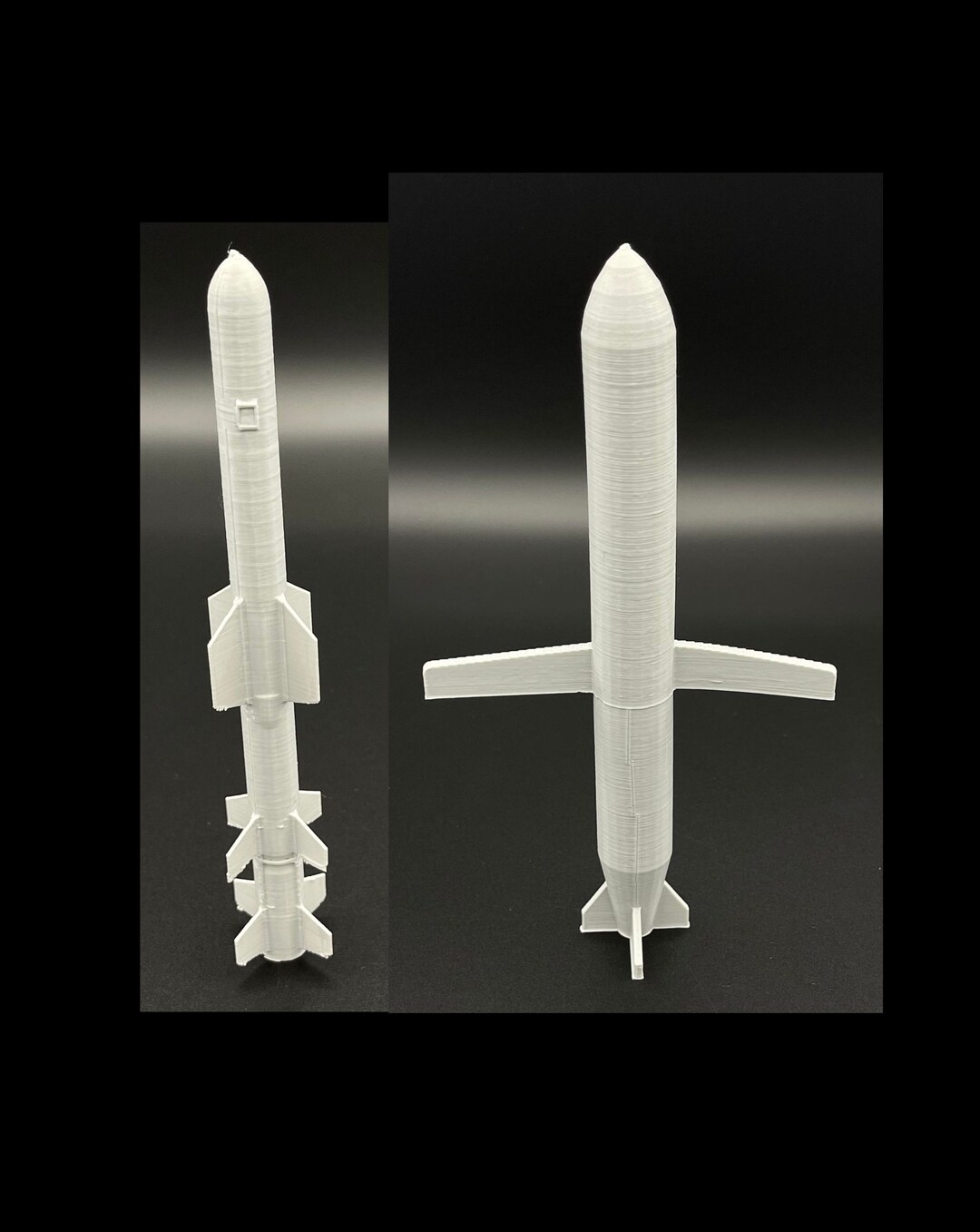 Missile Models, Tiny Small Scale Missiles, for Models and Desk Top ...