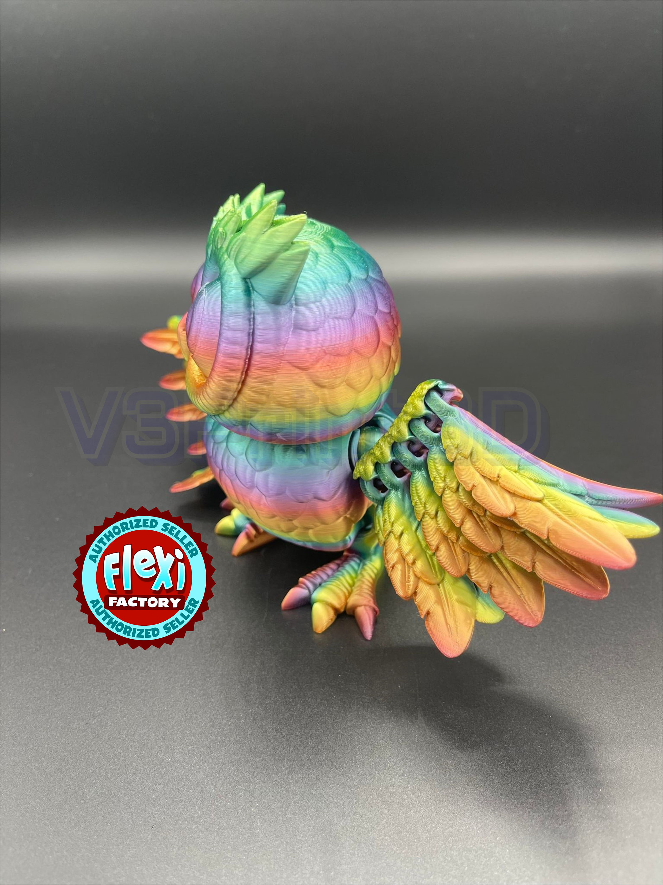 Articulated/flexible Owl, Flexi Factory Authorized Reseller, Fun Toy ...