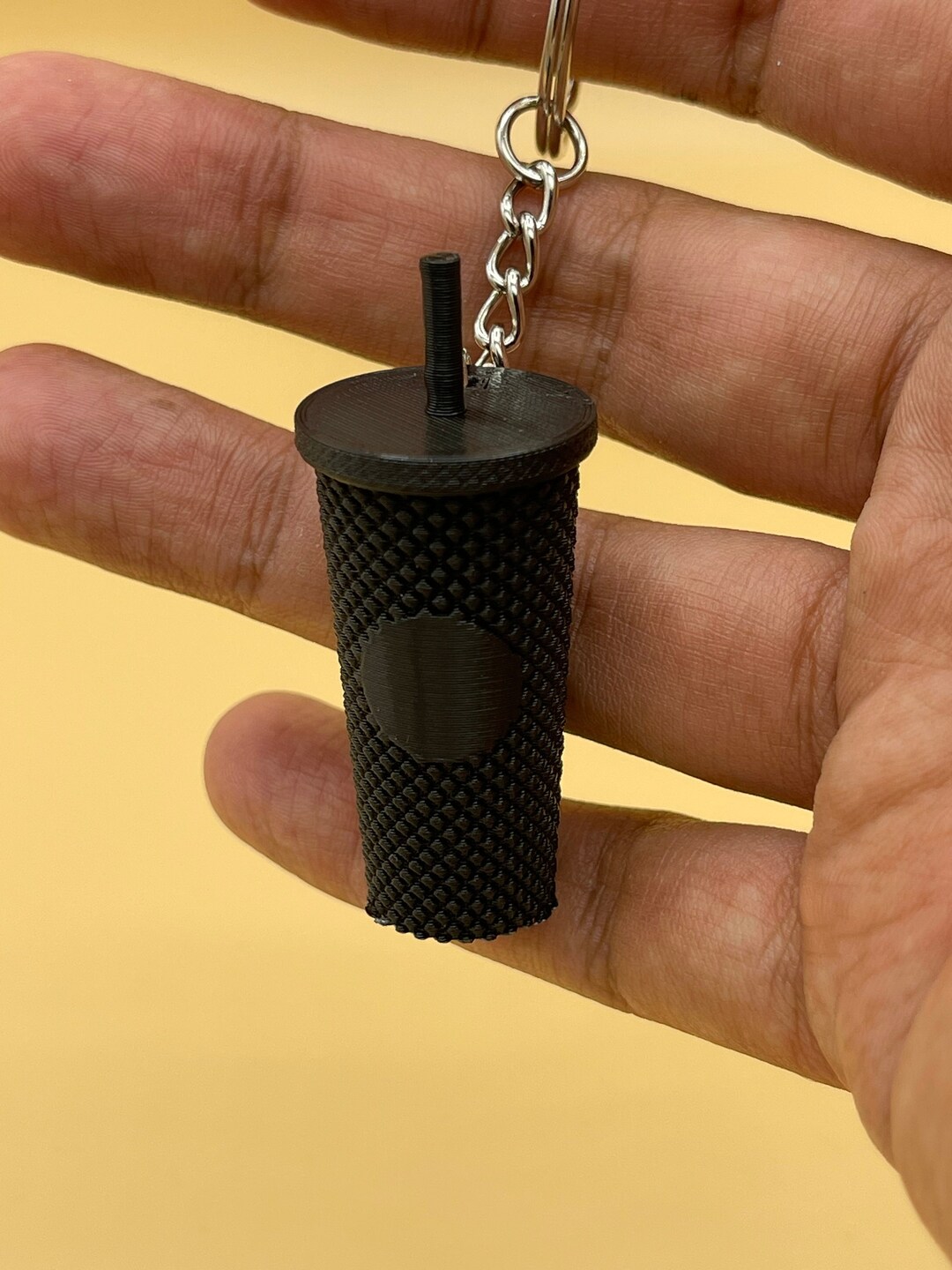 Coffee Cup Tumbler Key Chain, 3D Printed Coffee Tumbler Key Chain, 3D ...