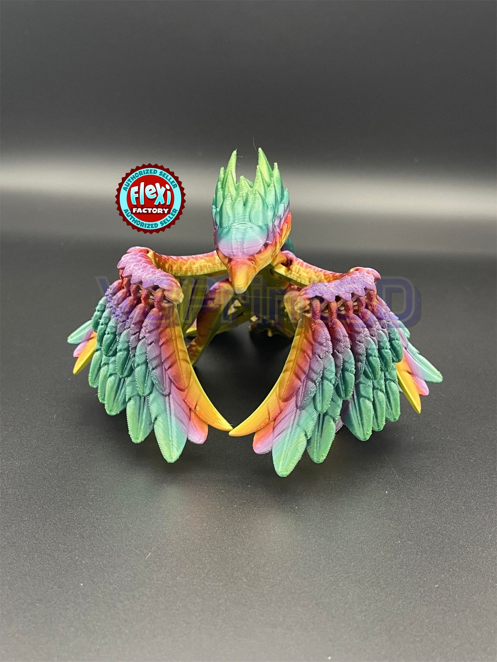 Articulated Phoenix, Flexible Phoenix Toy, Flexi Factory Authorized ...