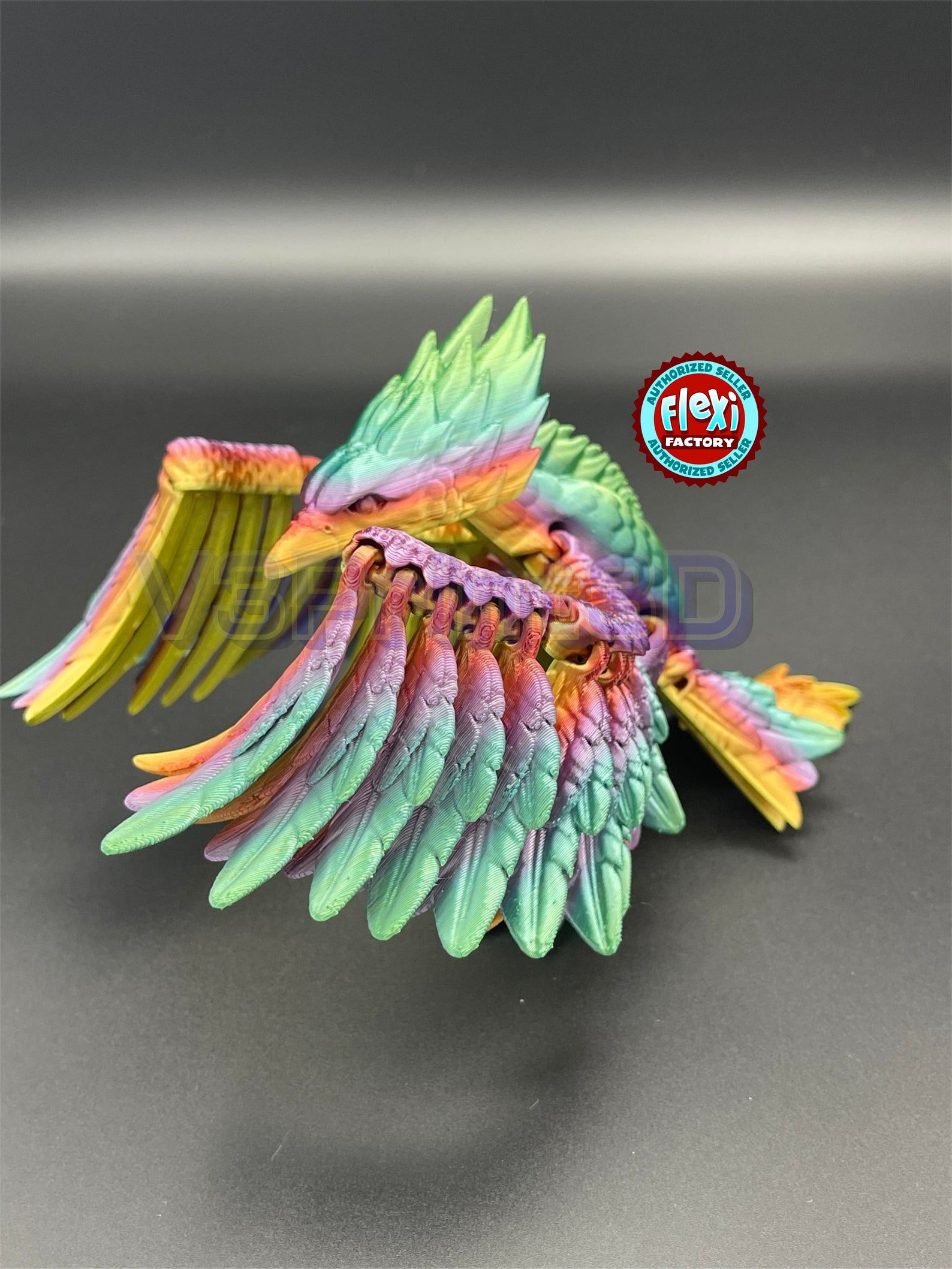 Articulated Phoenix, Flexible Phoenix Toy, Flexi Factory Authorized ...