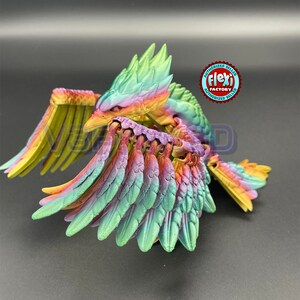 Articulated Phoenix, Flexible Phoenix Toy, Flexi Factory Authorized ...